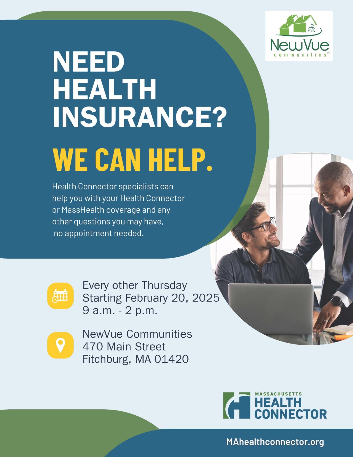 NewVue Helps Connect Residents with Health Insurance Coverage » NewVue ...